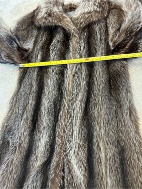 Jackets & Coats | Benzing Furs Raccoon Fur Coat Midi Length | Poshmark